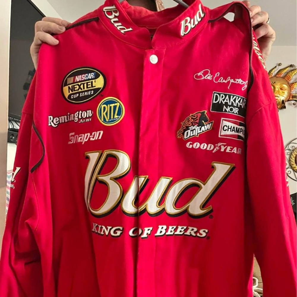 Vintage Budweiser Racing Jacket - Gem